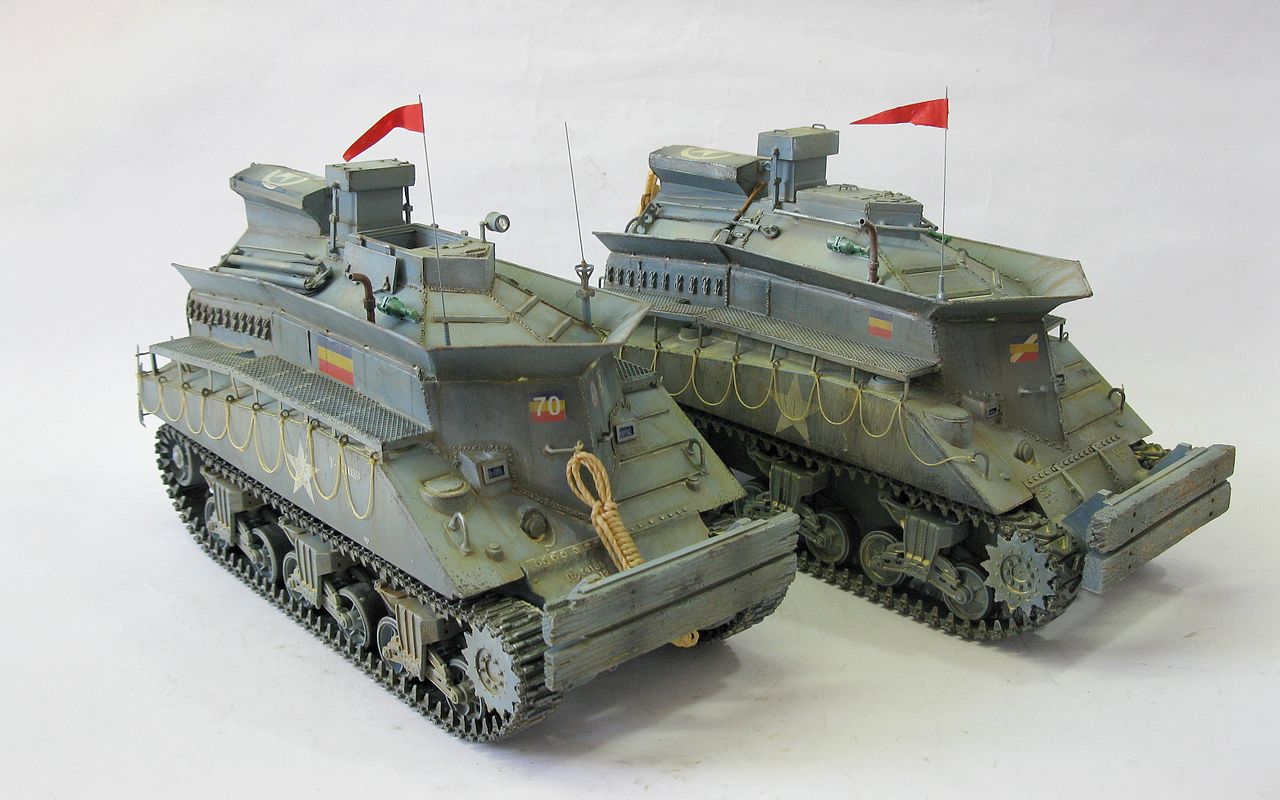 Panzerserra Bunker- Military Scale Models in 1/35 scale: Sherman BARV ...