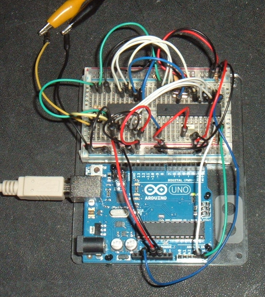 Tynemouth Software: Arduino 80x25 TV Video Output Library I2C Mode