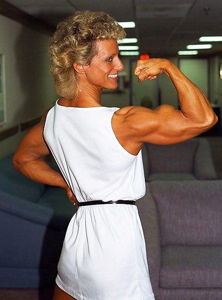 80's Female Muscle: Valerie Basilone