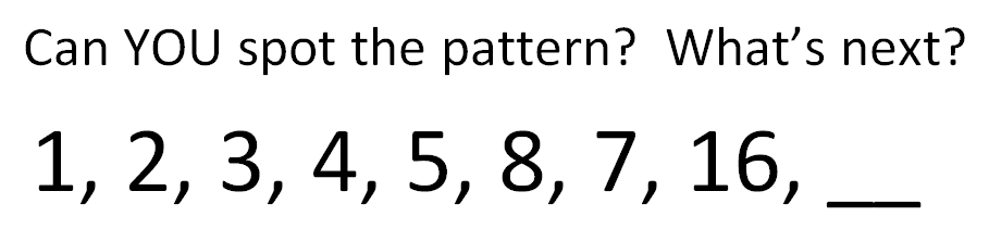 Fast Maths Blog: Can YOU spot the pattern?