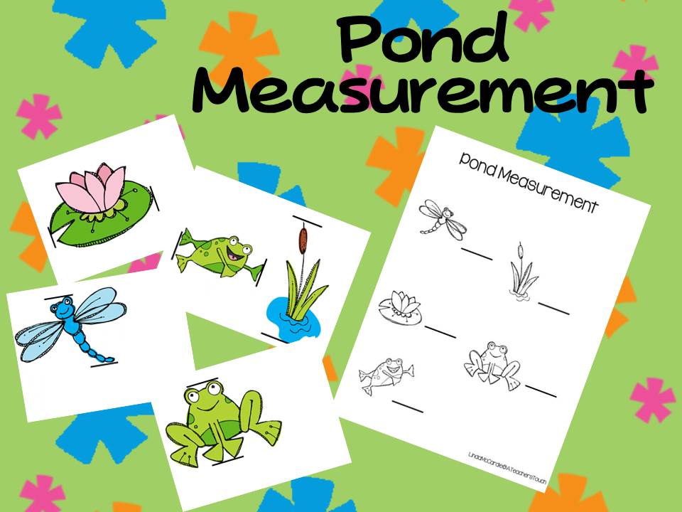 Pond Measurement Math WorkStation - Classroom Freebies