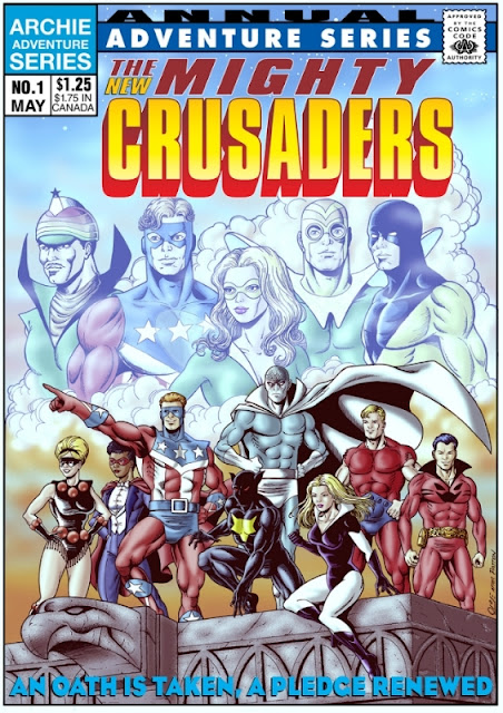 ALEX GARCIA: The Mighty Crusaders vol.2 Annual 01 - Cover