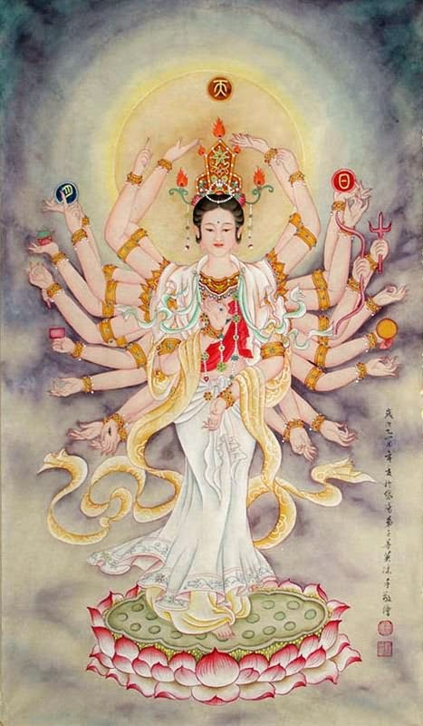 The Legend of Guan Yin 观音: Thousand Hands Guan Yin 千手观音 Qian Shuo Guan ...