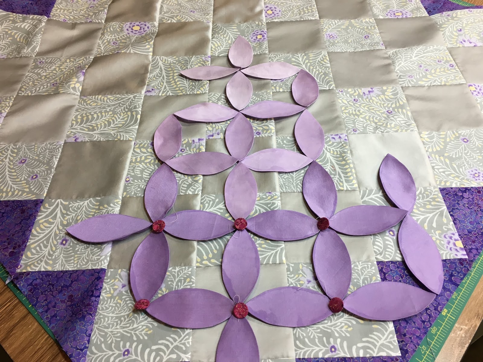 Sewing & Quilt Gallery: The Value of Violet...In the Making (post 1)