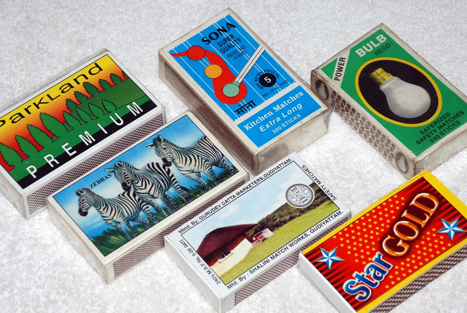 MATCHBOXES AND LABELS COLLECTION: October 2011