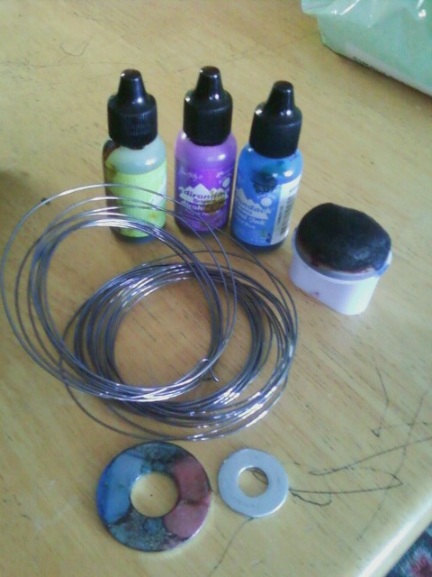 Ronnie McGrath Homemade Crafts: Tutorial on Multi-Colored Flower Washer ...