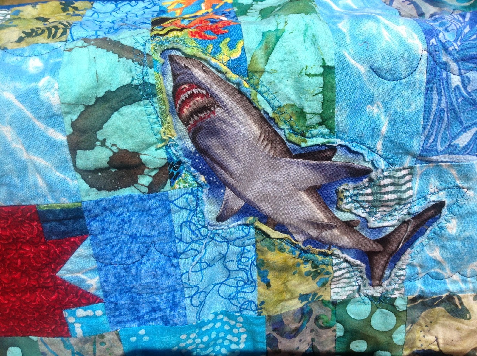 BedTime Quilting: The Shark Quilt