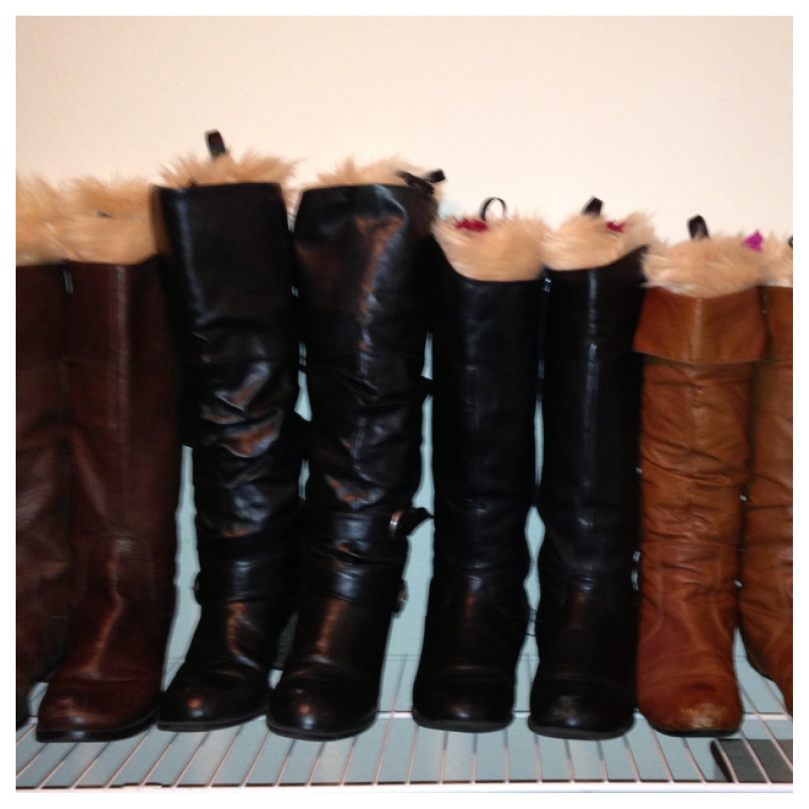 Garnet & Glitter: DIY: Boot Shapers
