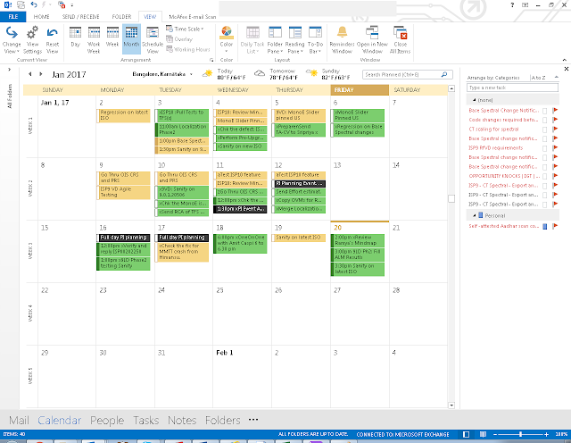 Anil Potula: How to view Gantt chart in MS Outlook