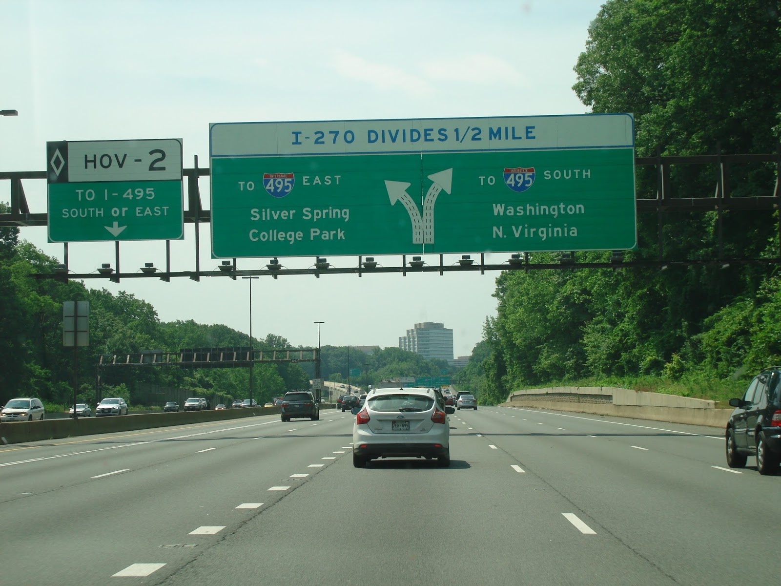 Luke's Signs: Interstate 270 & I-495/Capital Beltway - Maryland
