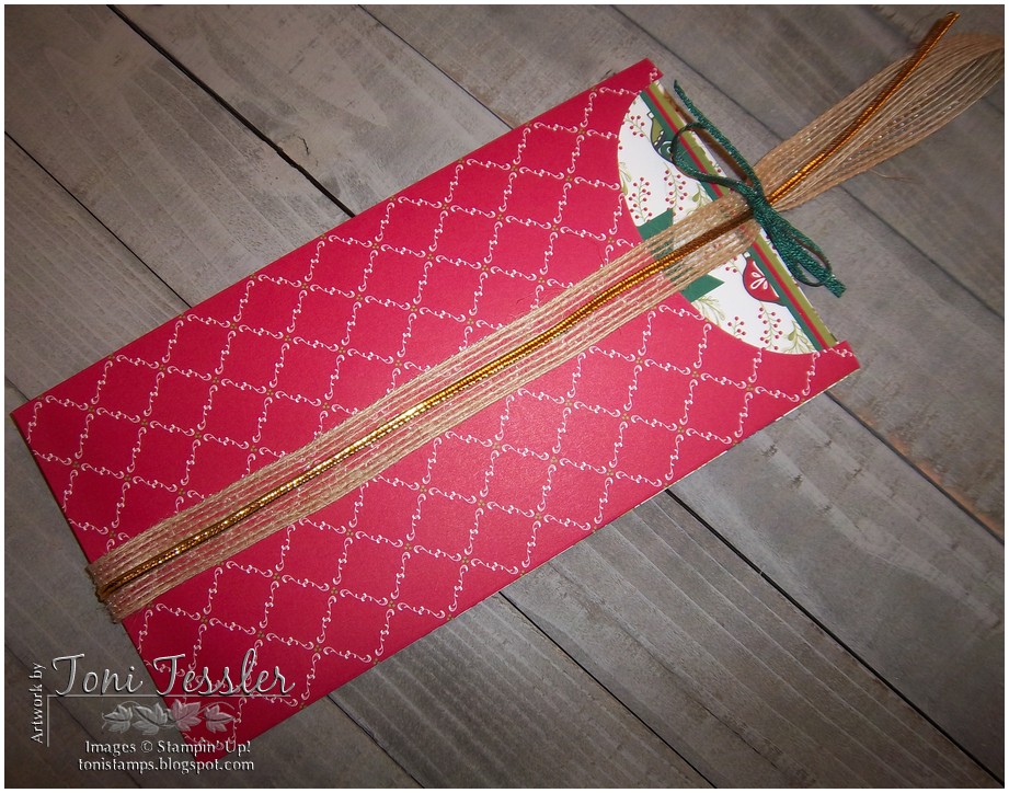 ToniStamps: Gift Pocket Packaging - Gift card holder and/or Giftie