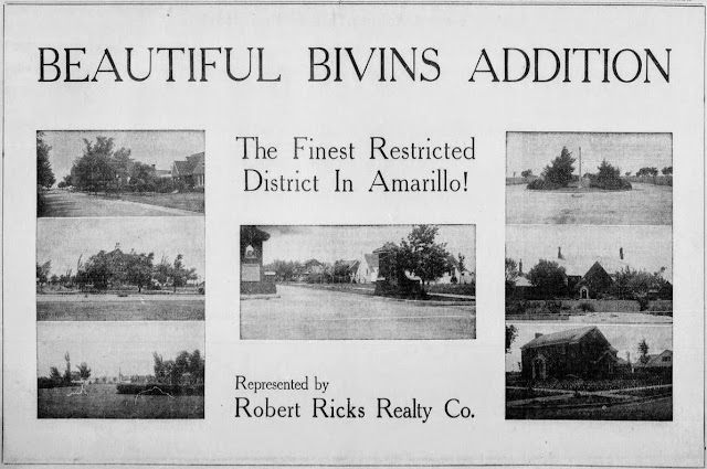 History of Amarillo, Texas: Bivins Addition