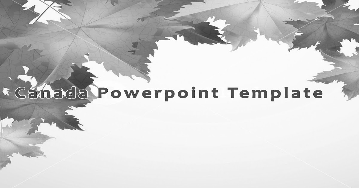 Canada Powerpoint Template – Bell, Health And Government ~ Free ...