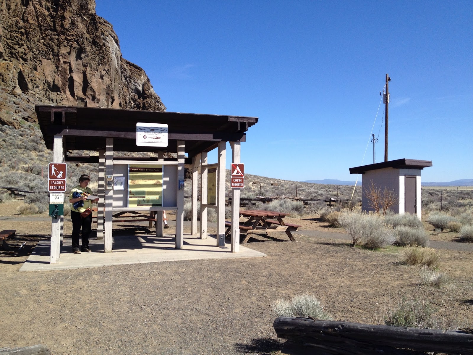 Fort Rock, South Ice Cave and Cabin Lake Adventure