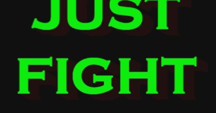 Fight back as long as you are alive