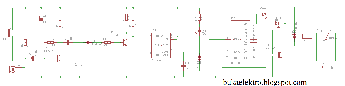 Membuat Rangkaian Saklar Dengan Sensor Suara Terbaru - Buka Elektro