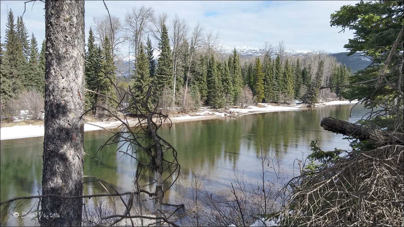 Northern Interior British Columbia: Green Blue Color Of The Morice ...