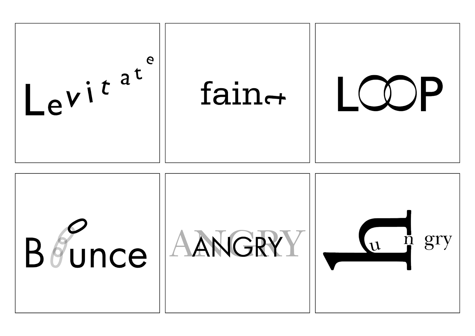 Typography - Exercises