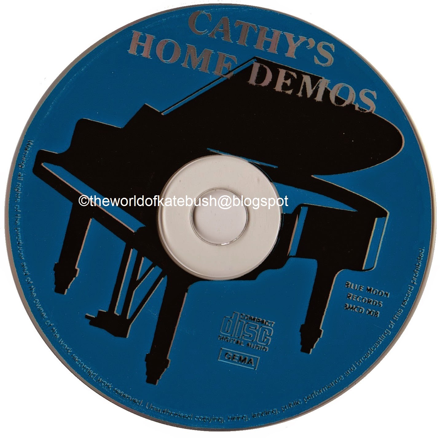 THE WORLD OF KATE BUSH: Cathy's Home Demos - CD Bootleg