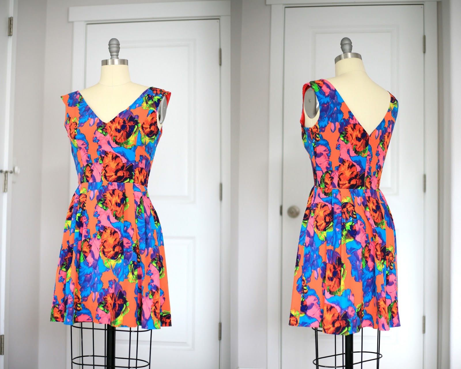 Colorful, playful party dress for an exciting anniversary party ...