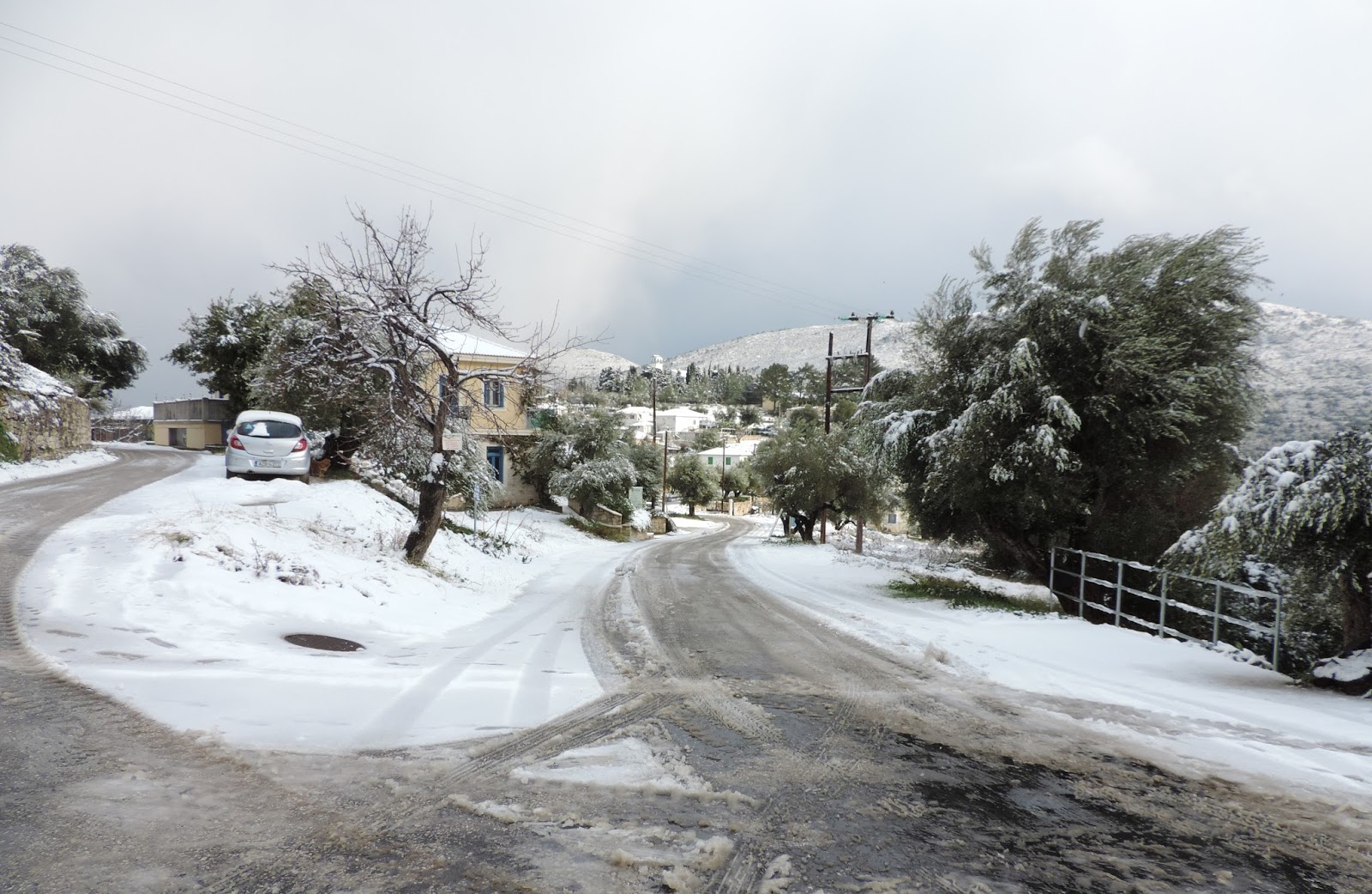 North Ithaca: ΠΡΟΒΛΗΜΑΤΑ ΑΠΟ ΤΗΝ ΕΝΤΟΝΗ ΧΙΟΝΟΠΤΩΣΗ ΣΤΗ ΙΘΑΚΗ