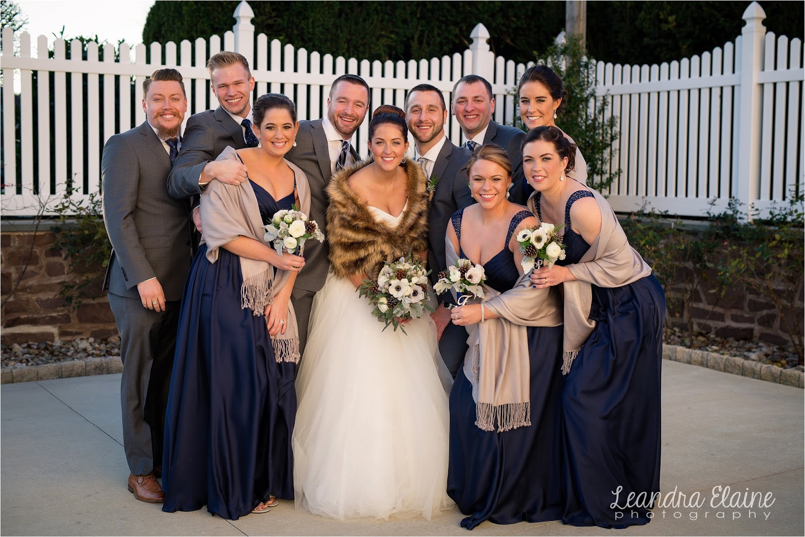 Kevin & Elizabeth, The Barn on Bridge Wedding - Leandra Elaine Photography