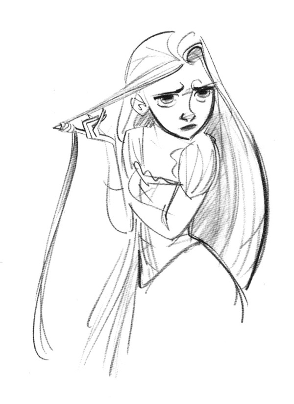 Living Lines Library: Tangled (2010) - Character: Rapunzel