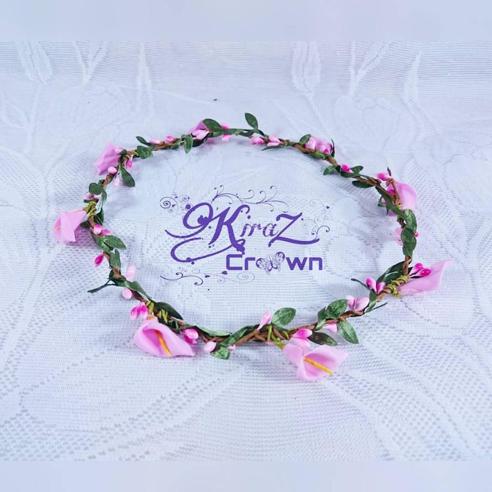 Jual Flower Crown Mahkota Bunga Bridal shower Wedding Premium Handmade ...