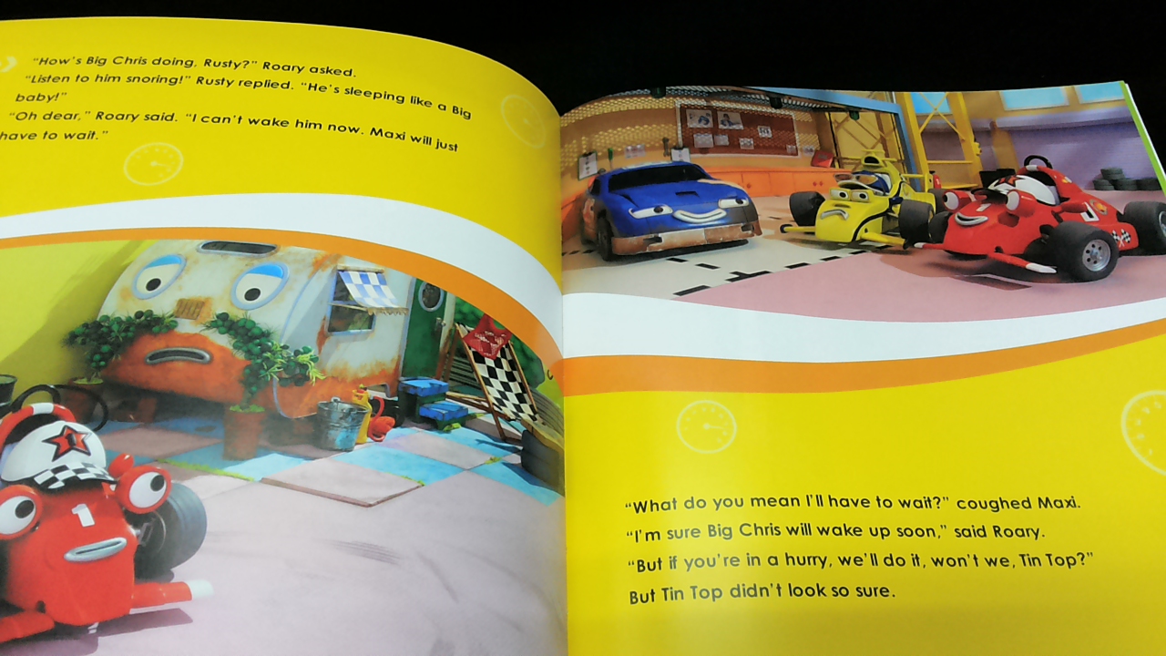 Kid Books Blog: 218.ชุด Roary the Racing Car