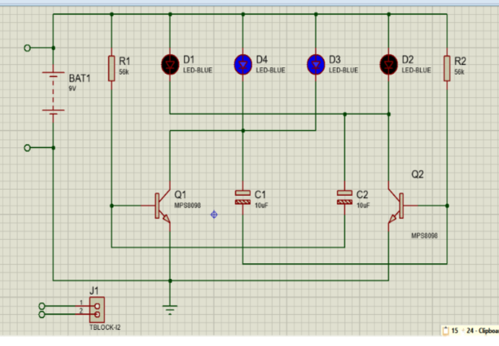 ELEKTRONIKAGO!: Rangkaian Flip Flop di Proteus