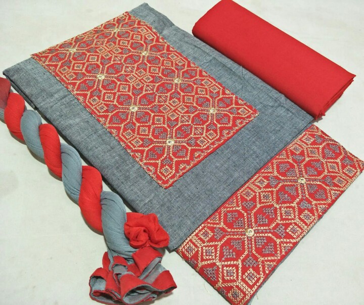 Handloom South cotton Dress materials