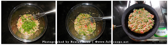 Oats Omelette ~ Full Scoops - A food blog with easy,simple & tasty recipes!