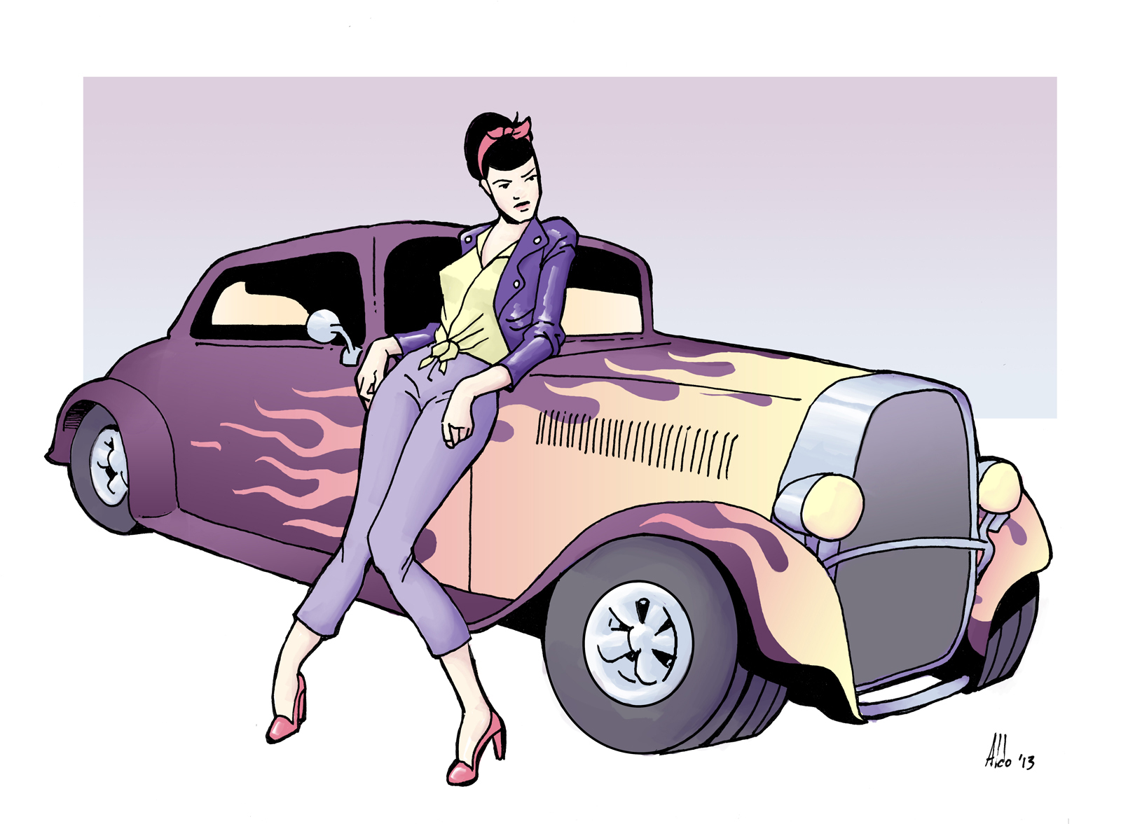 El blog de maledictus: Hot Rod Pin-Up