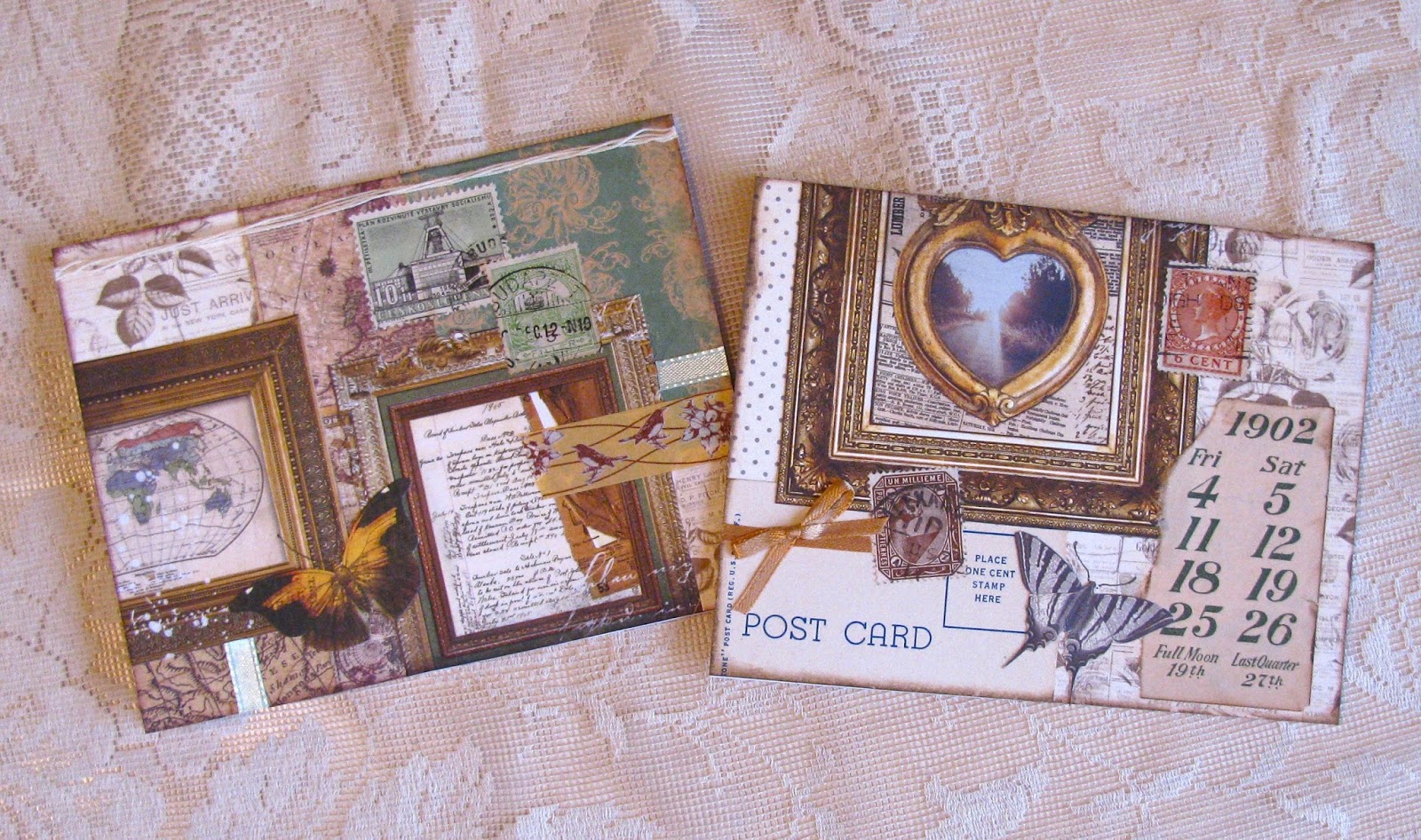 Vintage Style Cards | Lydia's Post