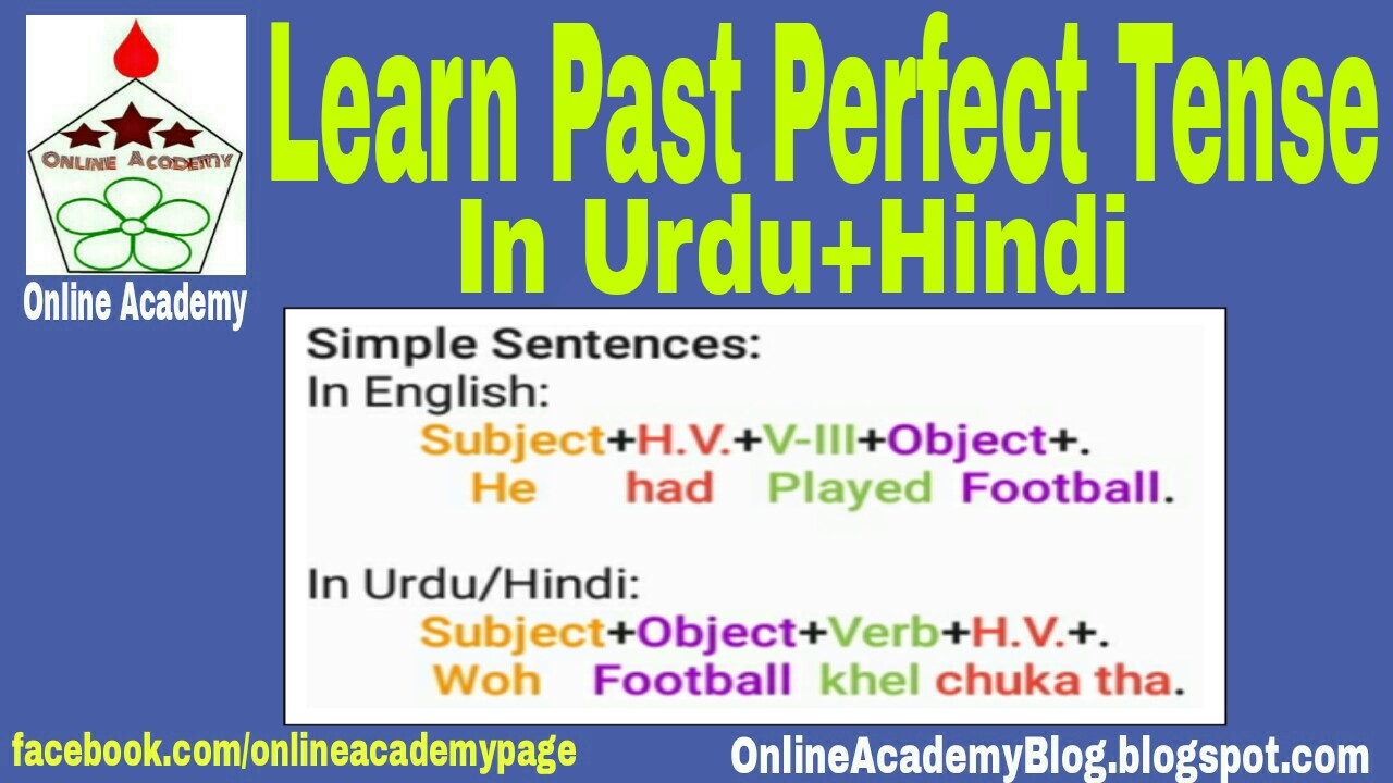 Online Academy Blog Learn English Past Perfect Tense In Urdu And Hindi online-academy-blog-learn-english-past-perfect-tense-in-urdu-and-hindi