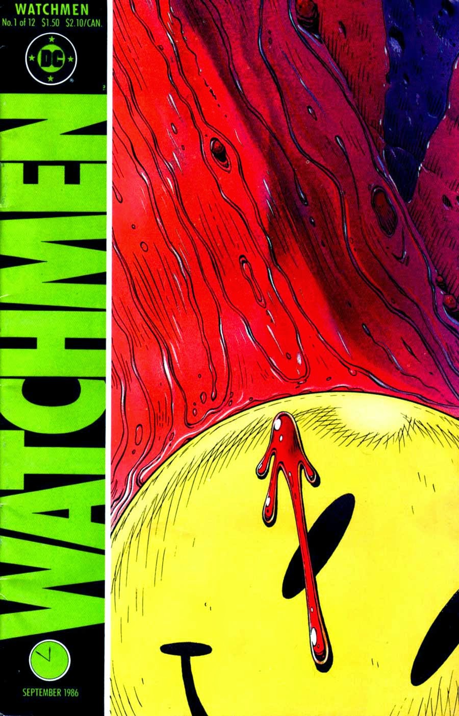 Watchmen #1 - 1st appearance - Pencil Ink
