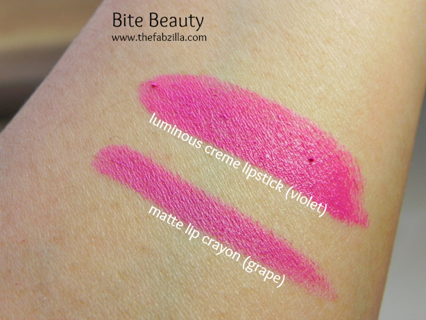 Lovin' Grape Lips Feat. Bite Beauty Cosmetics (Luminous Creme Lipstick ...