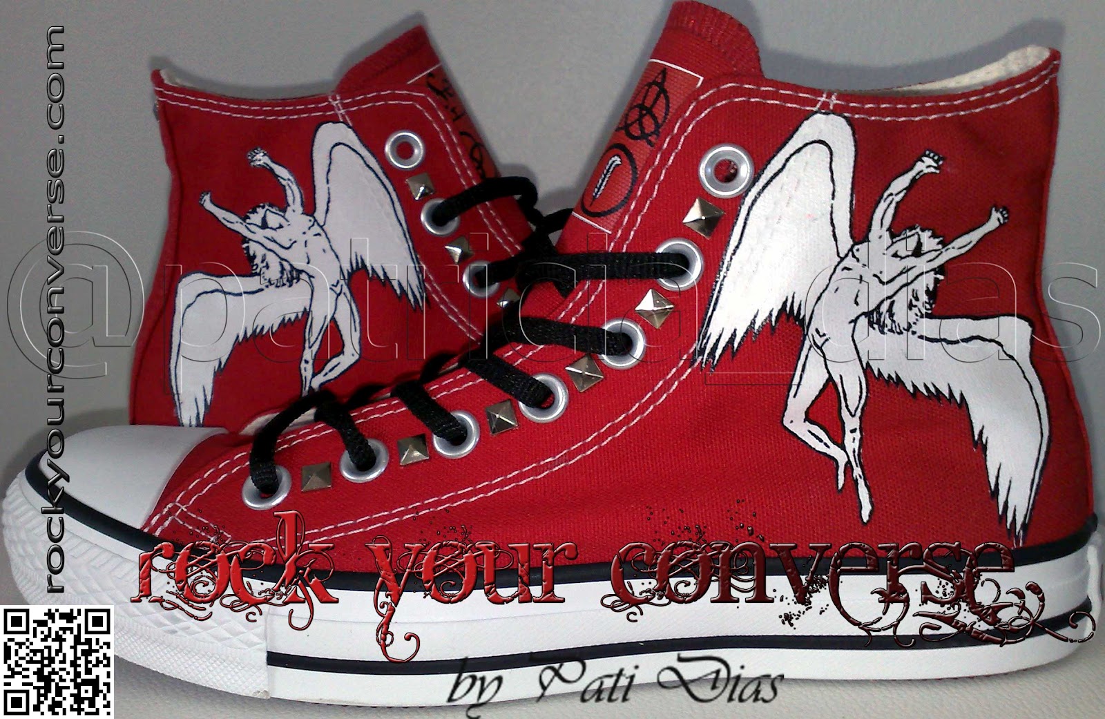Converse All Star Customizado - Rock Your Converse!: O rock clássico do ...
