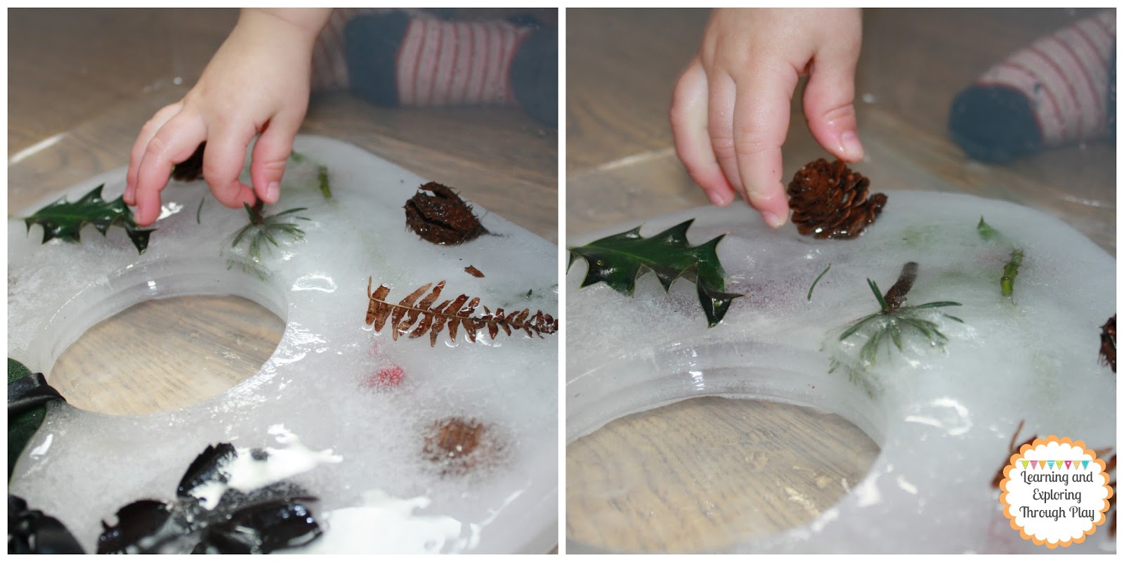 Learning and Exploring Through Play: Winter Ice Play