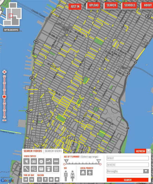 Homebuildlife: MyBlockNYC: New York City's First Interactive Map