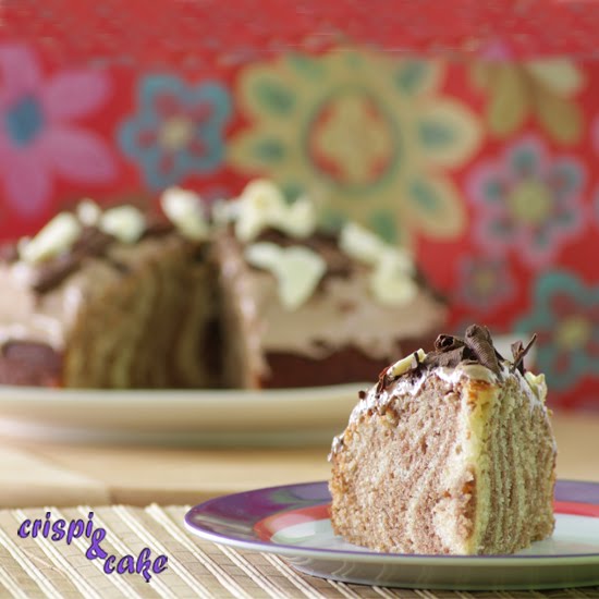 Crispi & Cake: Pastel cebra (zebra cake) - CWK
