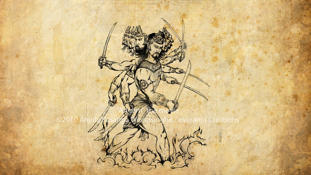 "Angam" the movie: Concept Arts of Angam the movie