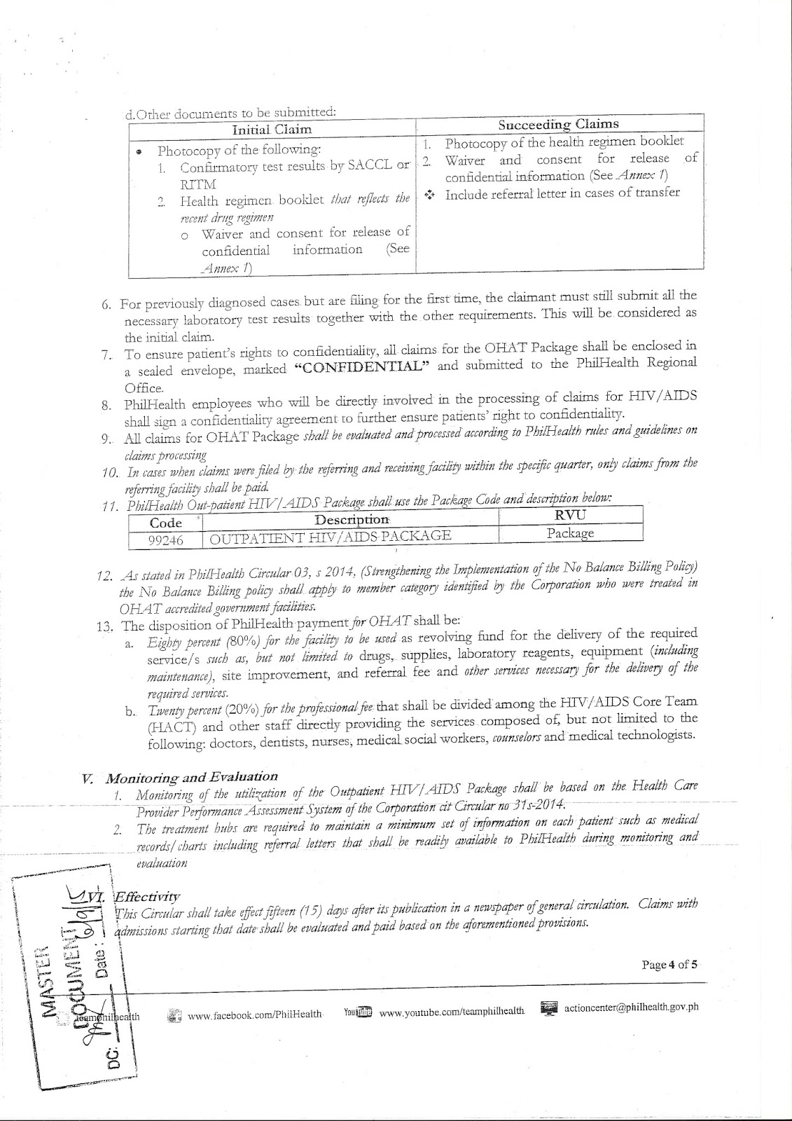 Revised Outpatient HIV/AIDS Treatment (OHAT) Package of PhilHealth ...