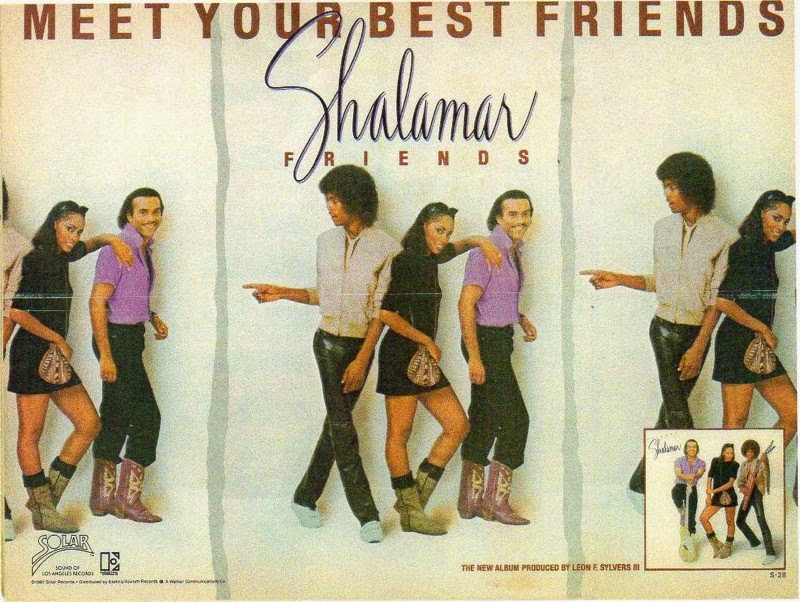 ShalamarFanBlog: SHALAMAR. Friends Album Turns 33