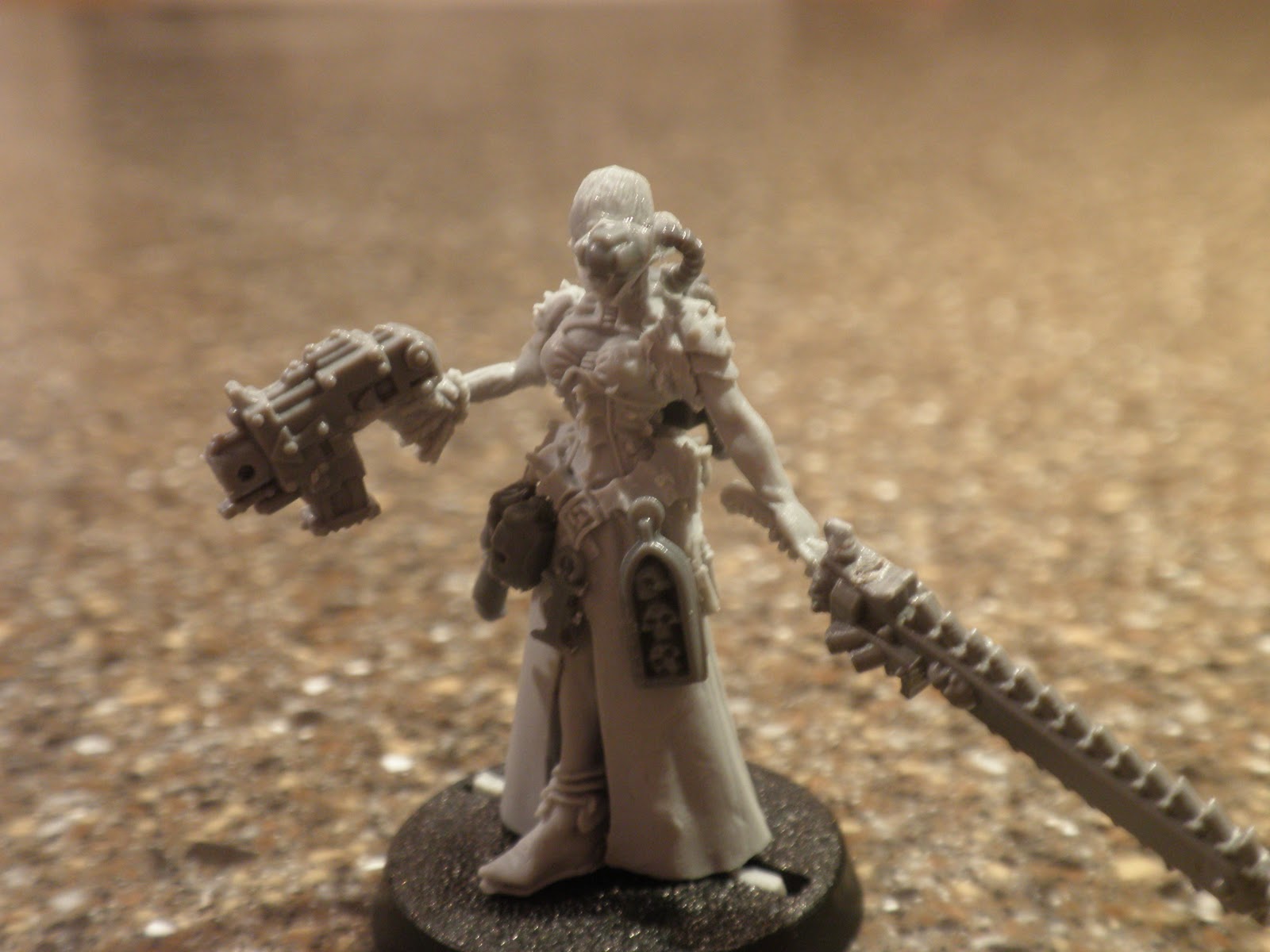 Last Night's Project. Female Ordo Hereticus Inquisitor - Faeit 212
