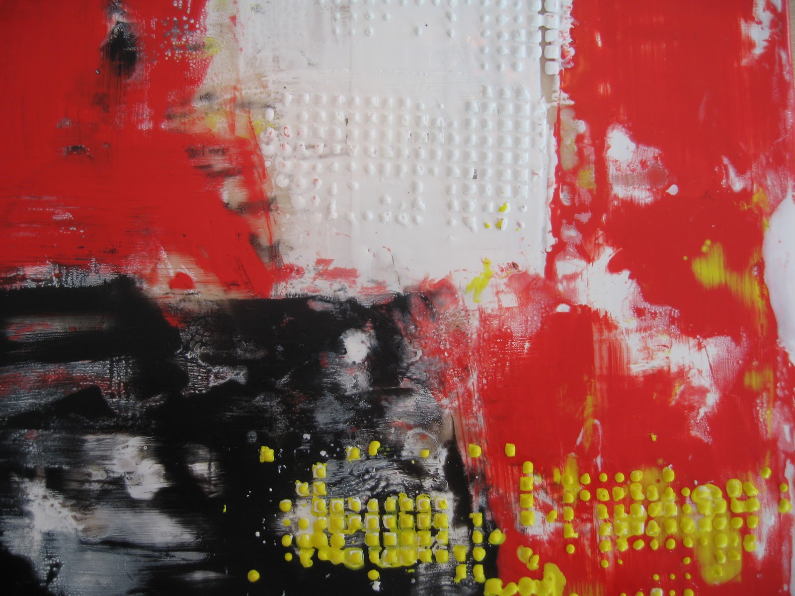 WOODED SOLITUDE: A More Contemporary/Abstract Encaustic Painting