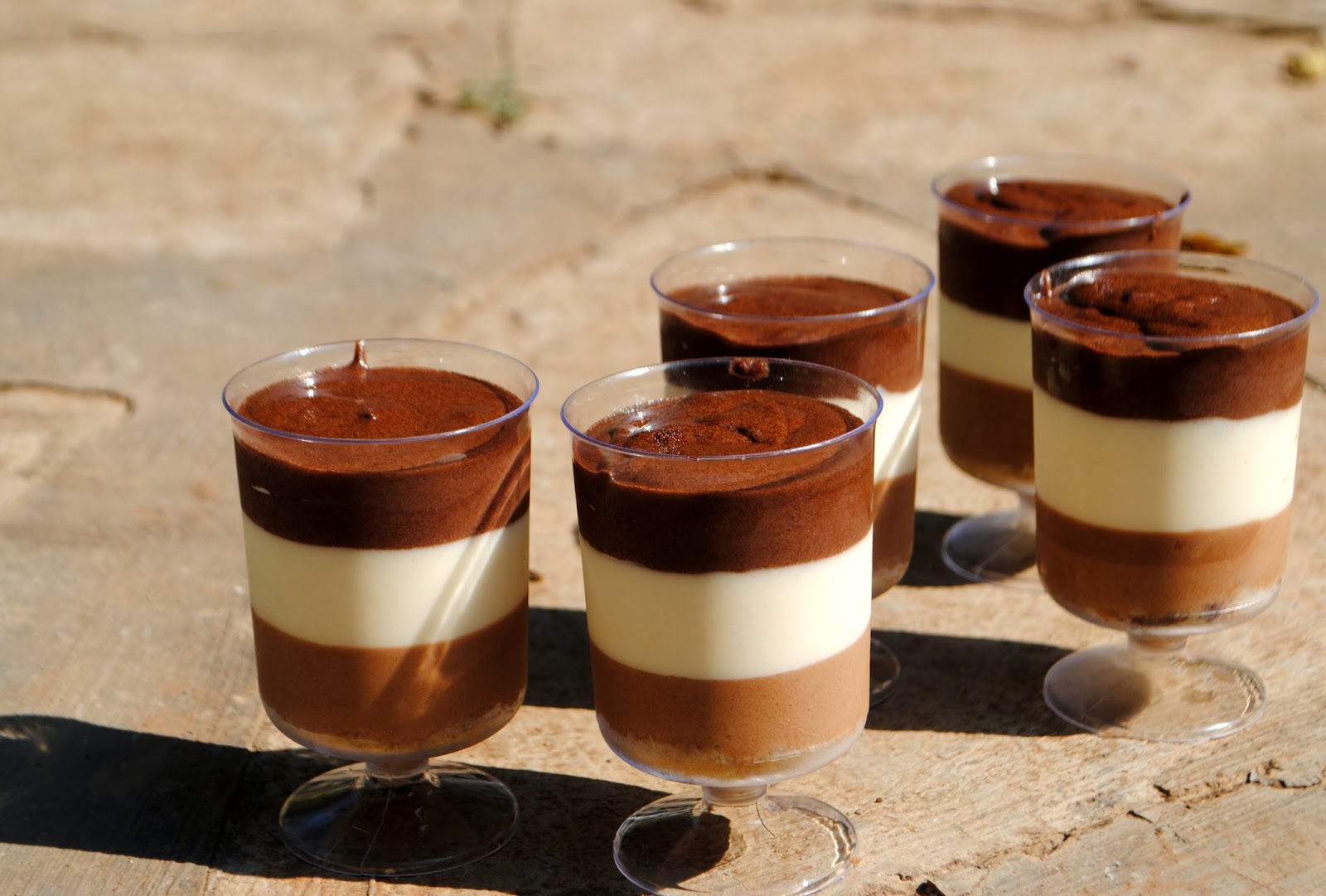 The Compulsive Baker : Triple layer Chocolate Mousse in Pretty Trifle ...