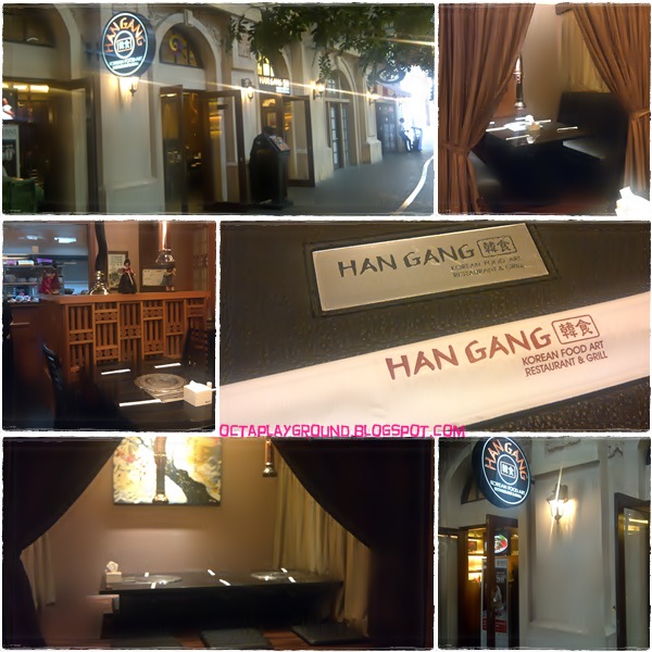 HAN GANG - Korean Food Art Restaurant & Grill ~ Octa's Playground