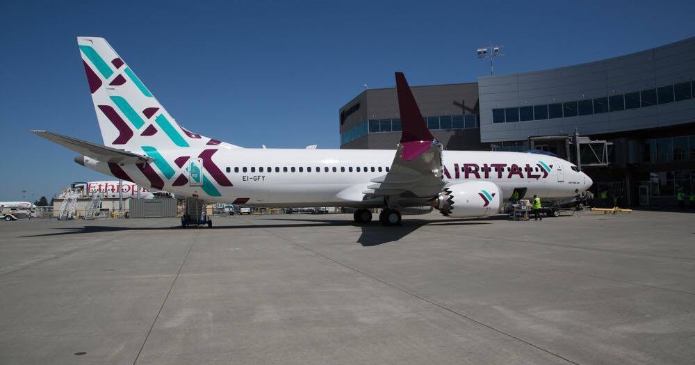ITALY: Air Italy Acquires First Boeing 737 MAX 8, Arrives In Milan ...