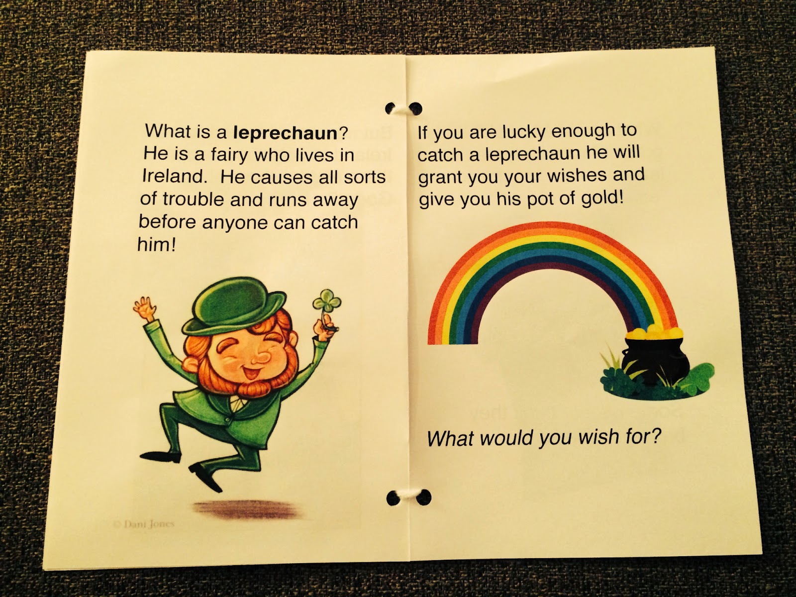 Speech to Me: Teaching Saint Patrick's Day to Pre-K